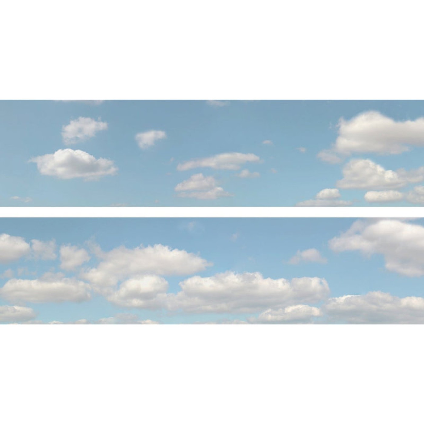 Model railway Sky Backscene Summer Sky Pack