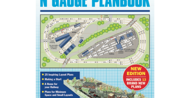 Model railway book of plans for N Gauge Setrack Peco IN-1