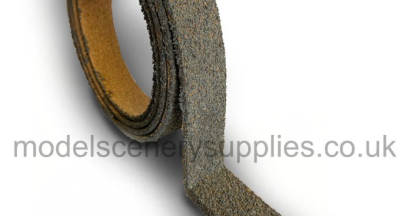 Model railway Cork Track Underlay Pre Ballasted OO 2mm