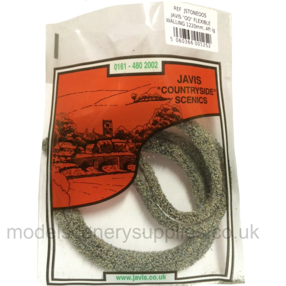 Model railway Flexible Walling OO TT Javis JSTONEOOS