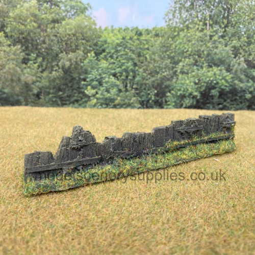 Model Wargame Wooden Fence WWScenics