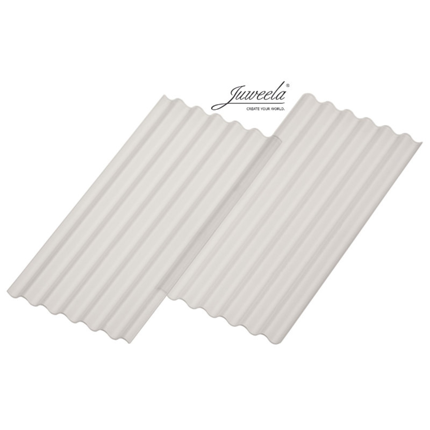 Model building Corrugated Roofing Sheets Opaque 1:32 by Juweela