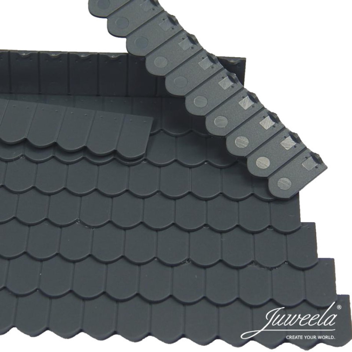Model Roofing Roof Tiles Slates 1:32 / 1:35 by Juweela 23270