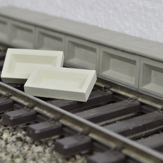 Platform edge wall O