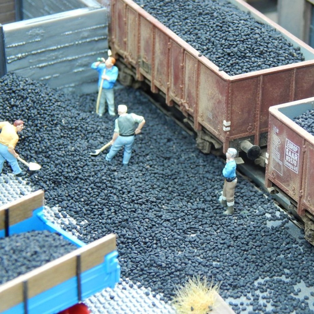 Model railway Anthracite Coal or egg coal Juweela 28129