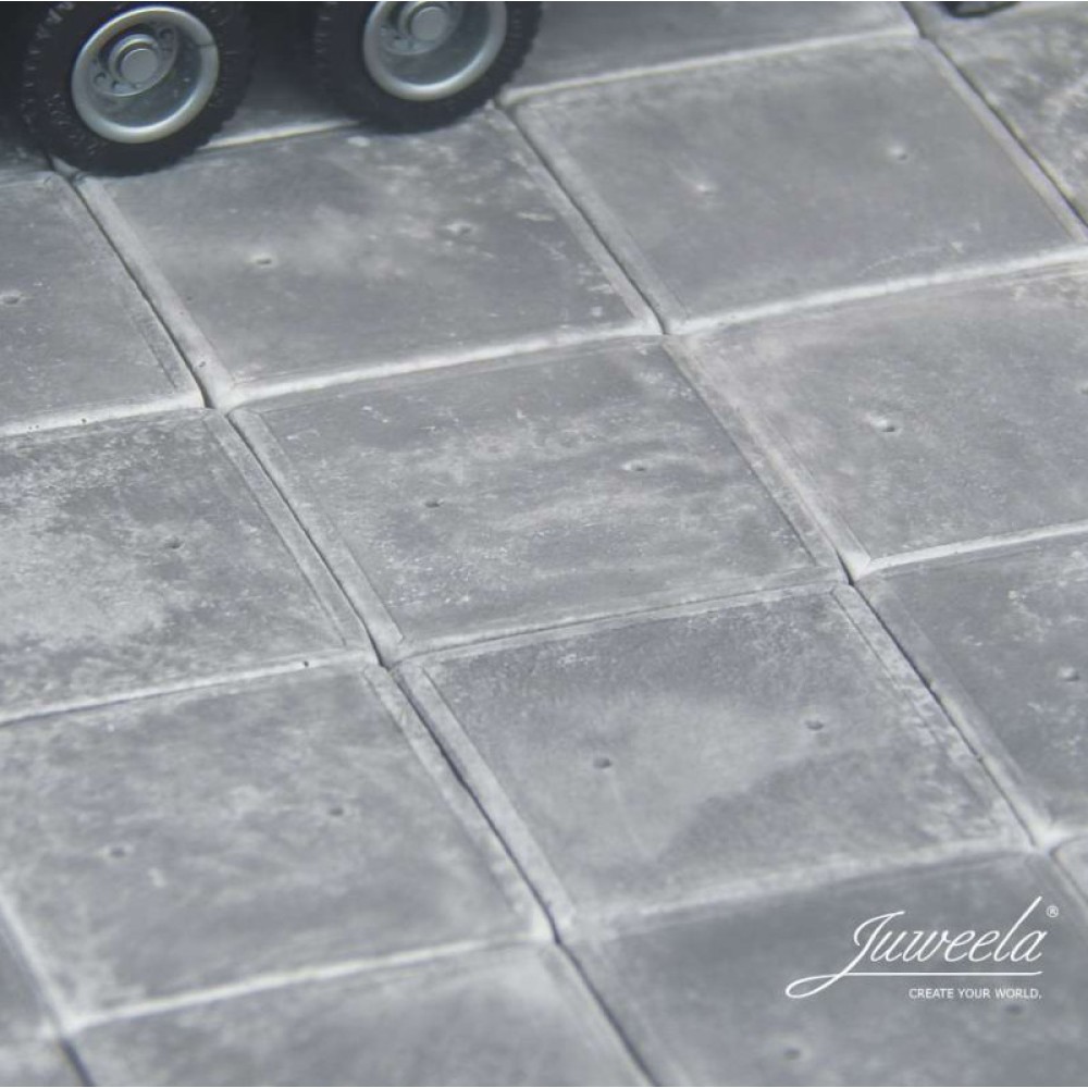 Model Industry Concrete Slabs Stelcon Plates 23 x 23mm Juweela 28359