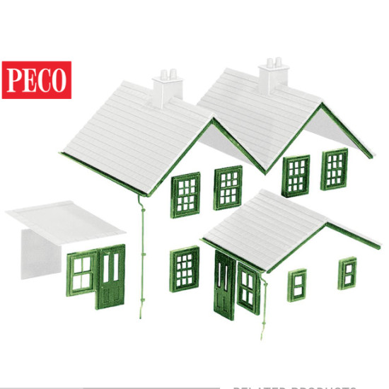 Scratch Built Building Kit 1 for OO model railway