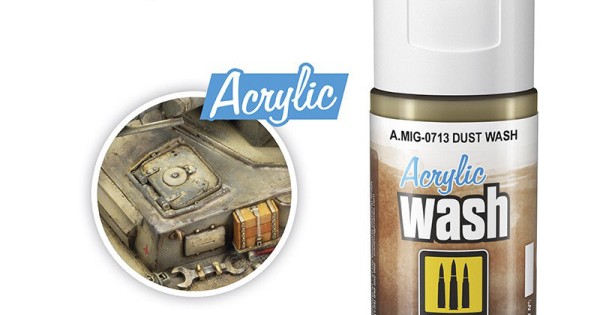 Weathering Acrylic Wash Dust A.MIG-0713