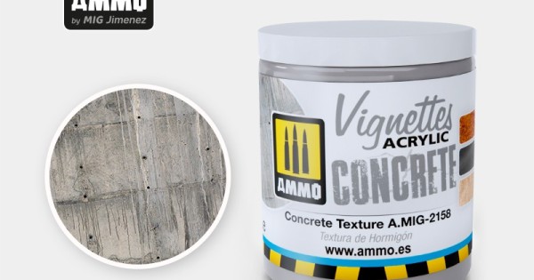 Modelling Concrete Texture Effect