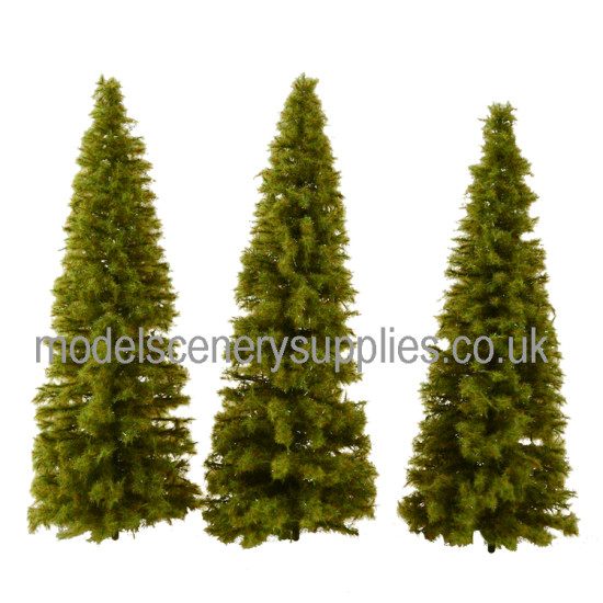 Model Pine and Larch Trees 100mm tall