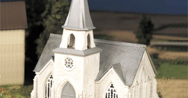 Christmas Model of Cathedral scale 1:43 O gauge