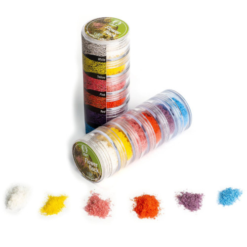 Model Flock Flower Mix Yellow Busch 7358