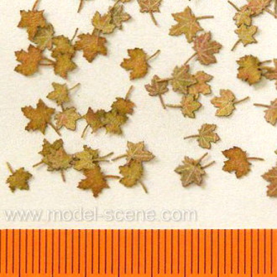 Scale Model Maple Leaves 1:32 Yellow