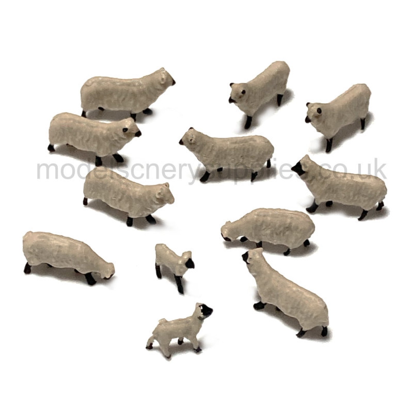 Model railway Sheep OO Peco 5110