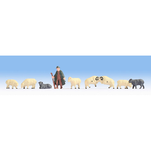 Noch 15749 Sheep (14) Figure Set