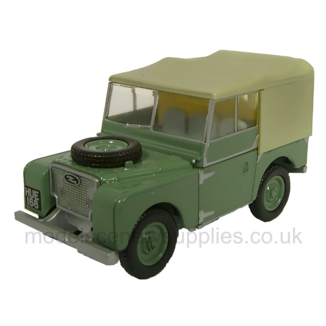 Land Rover Series I 80 Sage Green (HUE 166)