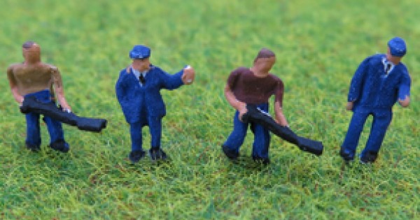 N gauge Loco Crew Steam for N gauge model railway