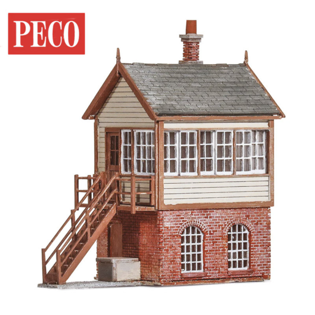 TT Model railway Signal Box TT scale 1:120 Peco LK-12100