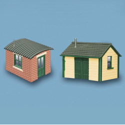 Model railway Lineside Huts x 2 N gauge Ratio 237