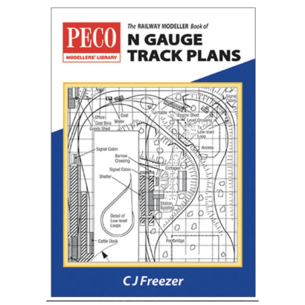 The Railway Modeller Book of N Gauge Track Plans C J Freezer PB-4