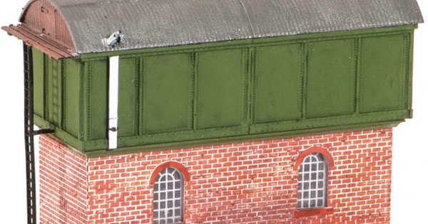 Model railway Large Water Tower in N Gauge Ratio 256