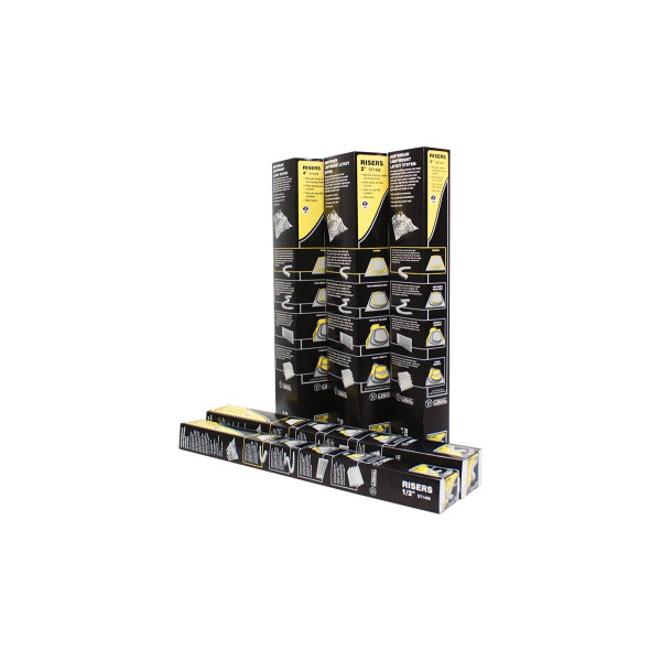 Model railway Track Risers 101mm high