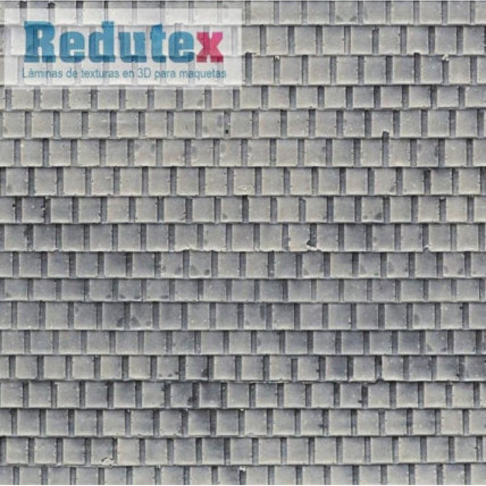 Redutex Textures 076PC112 Square Slate