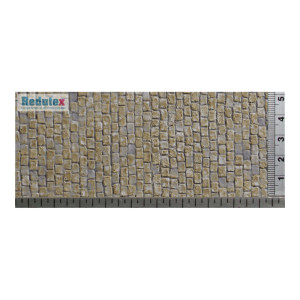 Redutex Textures 032AD122 Stone Setts Cobblestone Roadway (Polychrome)
