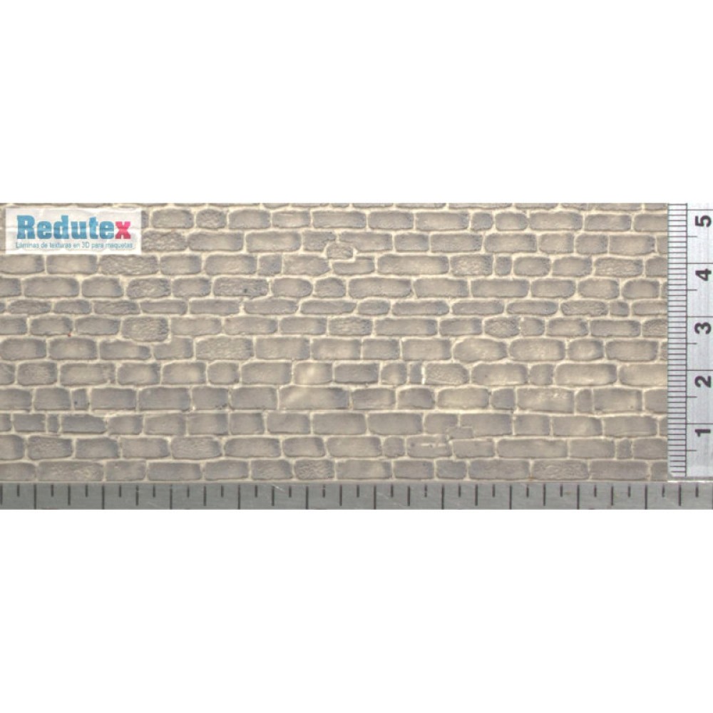 Redutex Textures Stone Block Textured 3D Sheet Gauge 1 Scale 1:32 ...