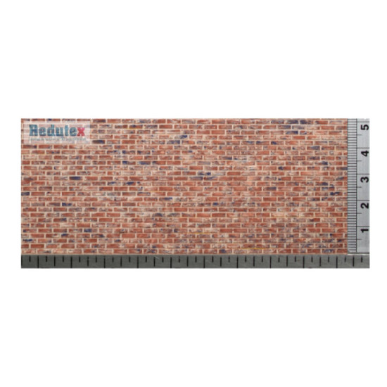 Redutex Textures 043LD122 Brick Plain Bond Polychrome