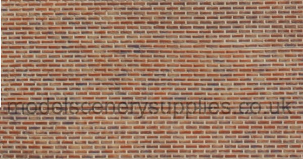 Redutex Textures 076LD122 Old Brick Plain Bond (polychrome)