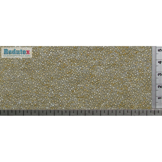 Redutex Textures Cobblestone Textured 3D Sheet N Gauge Redutex 160CR121