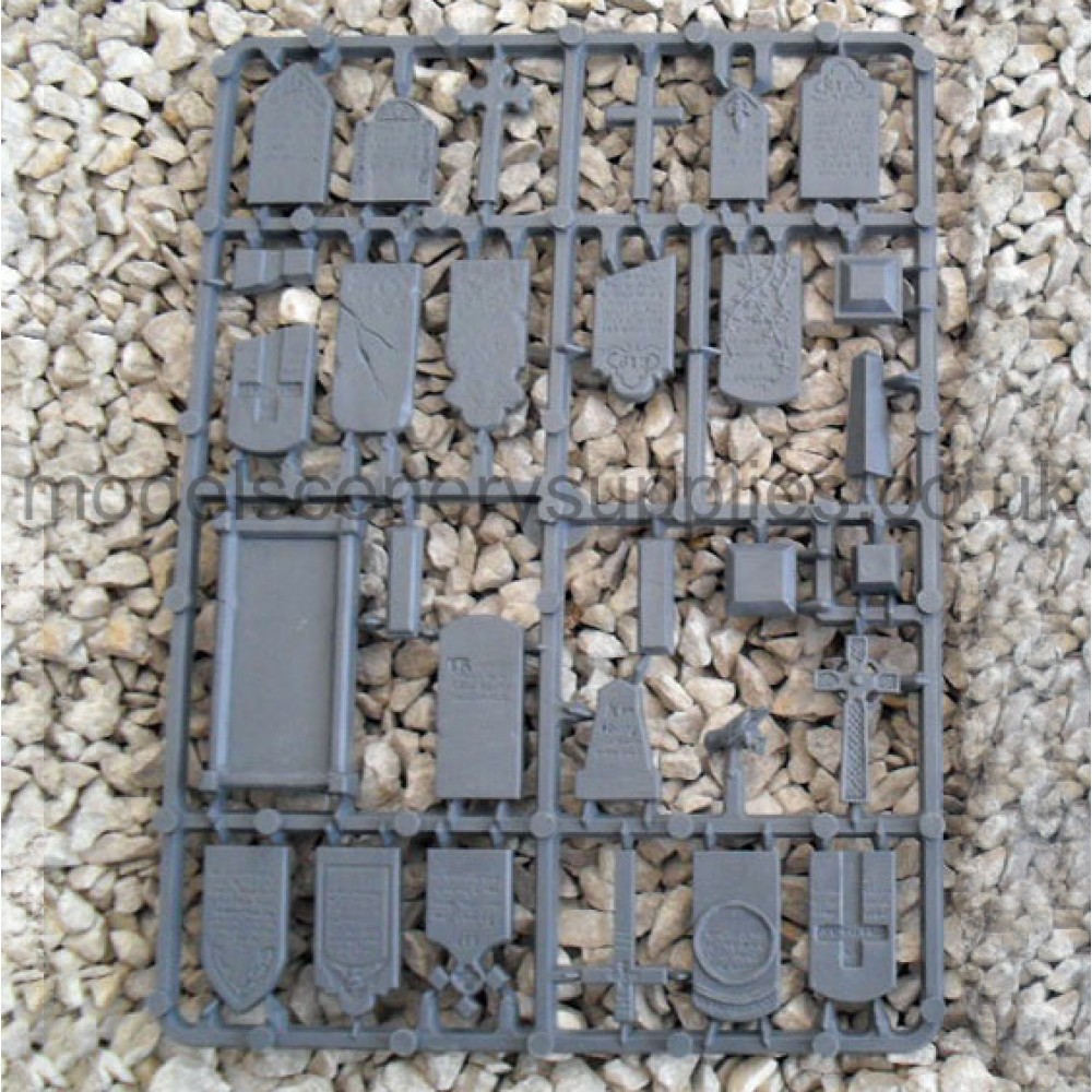 model Grave Stones 28mm