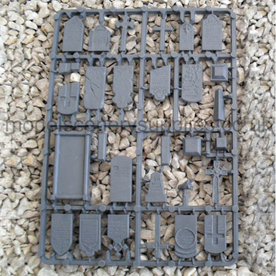 model Grave Stones 28mm