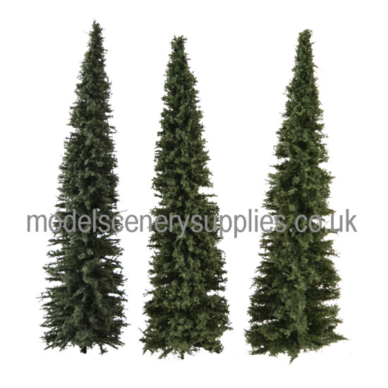Tall model pine and Spruce Trees 200mm tall from Model Scene SM200