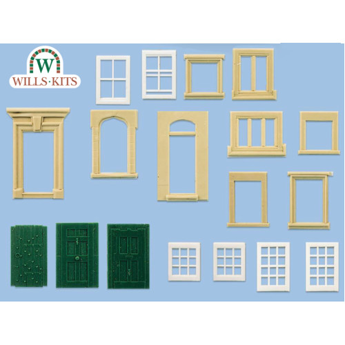 model Building Windows, Doors, Gutters, Etc