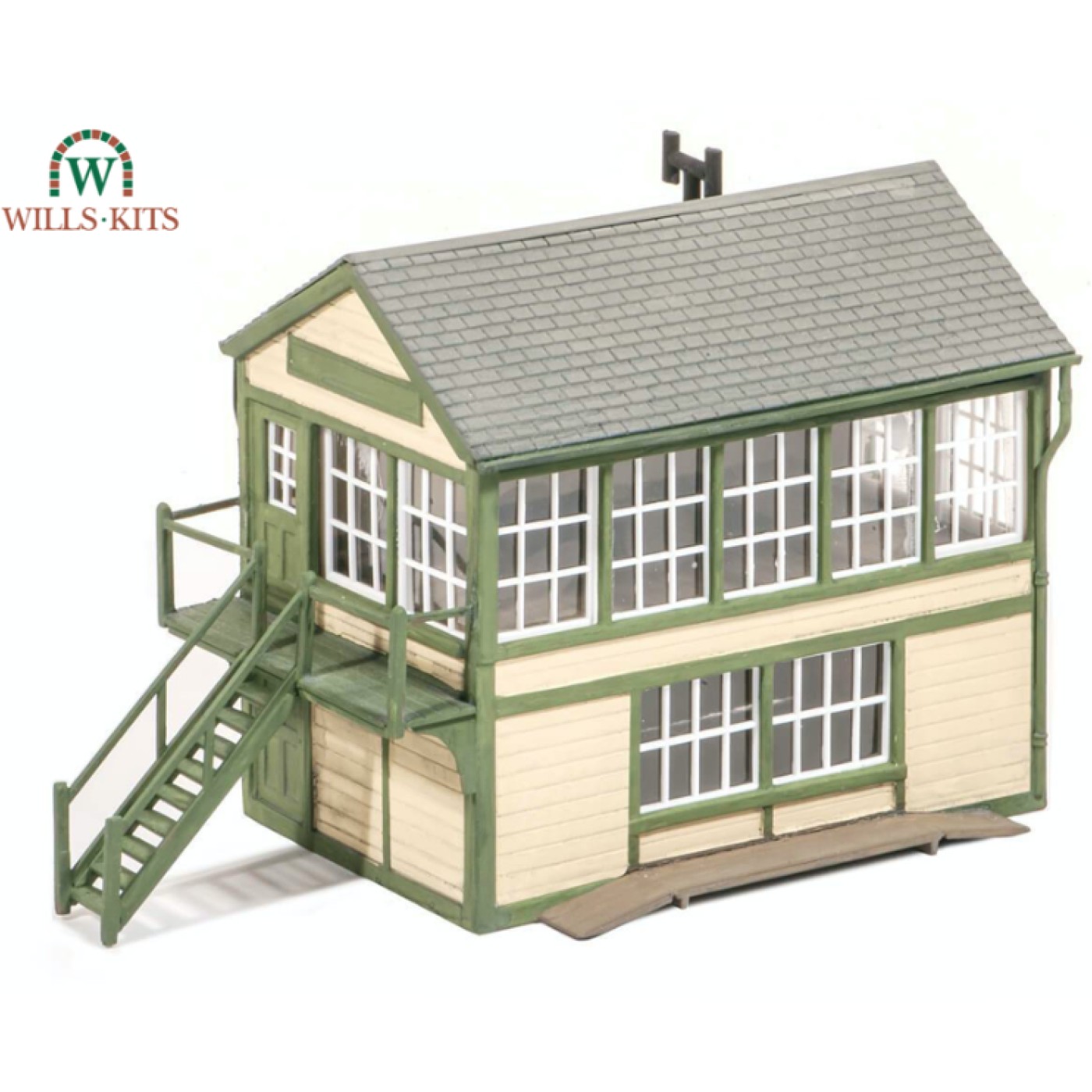 Model Timber Signal Box OO