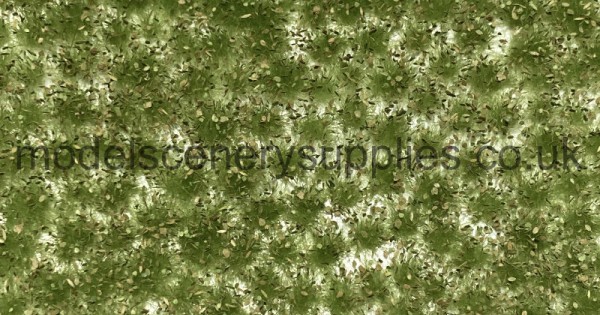 Static Grass Weed Tufts Spring Green MiniNatur 725-21