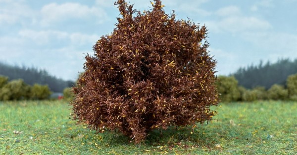 Model Railway Bushes Late Brown Autumn winter 60mm Tall Silhouette 350-54