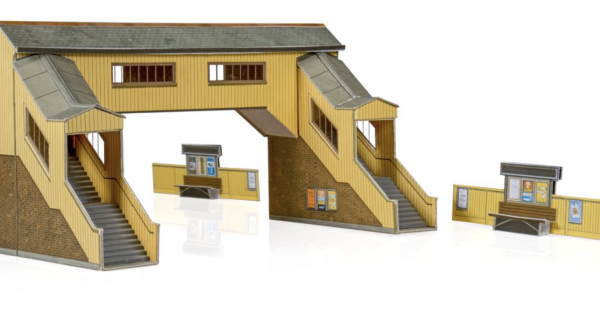Model railway Covered Footbridge OO from Superquick A9