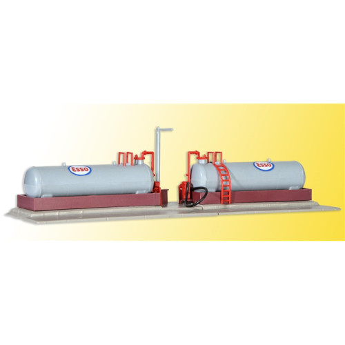 Faller 222131 2 Oil Tanks with Ladder and walkways