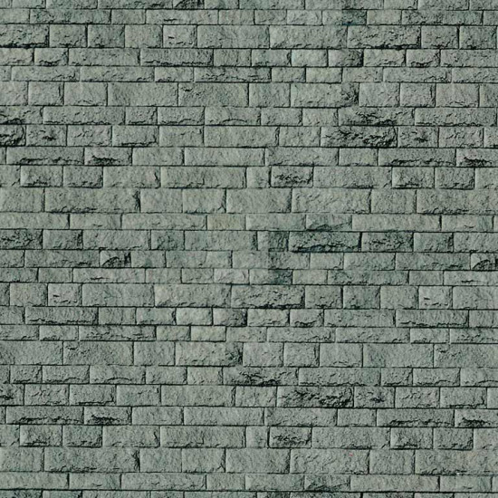 Embossed Stone Block Wall Card