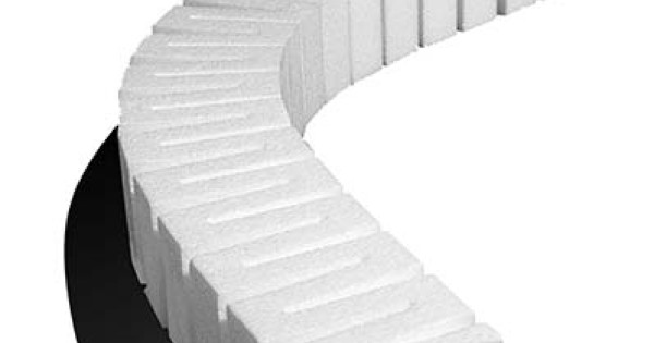 Model railway Track Risers 51mm high