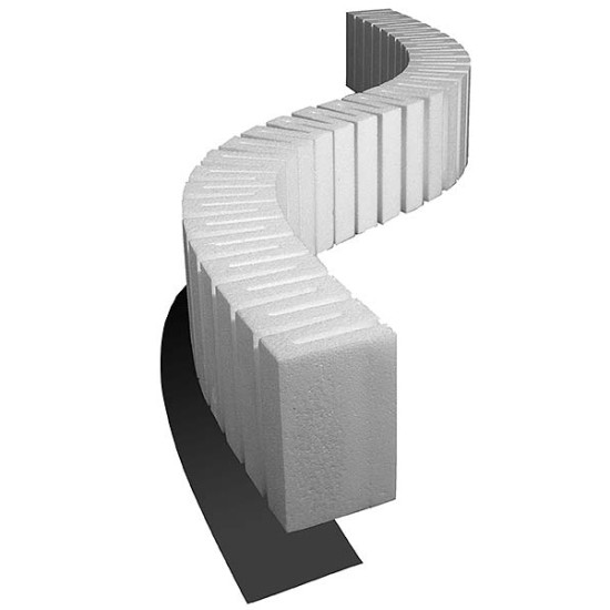 Model railway Track Risers 101mm high