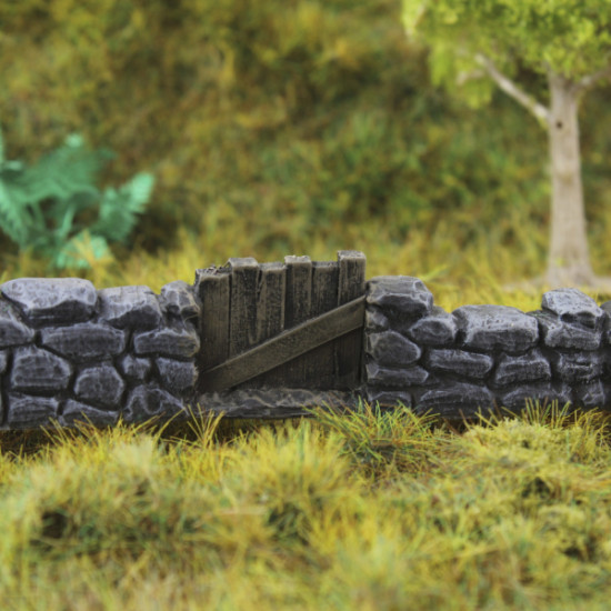 Model Wargame Dry Stone Walling WWScenics
