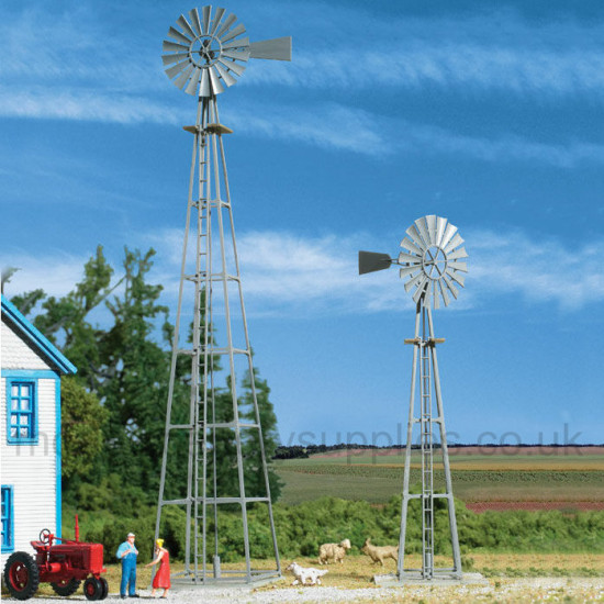 Model Railway Van Dyke Farm Windmill form Walthers Cornerstone 933-3198