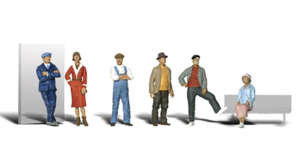 Model railway Casual People OO