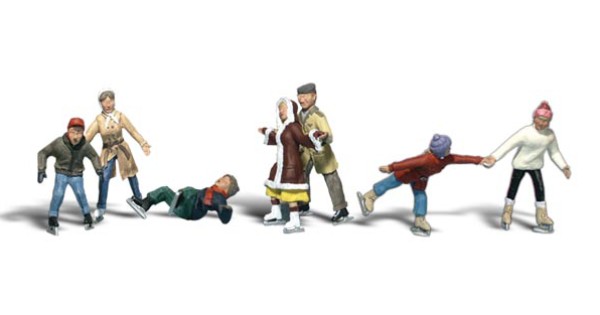 Model Skaters for OO model railways