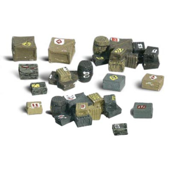 Assorted Crates N gauge