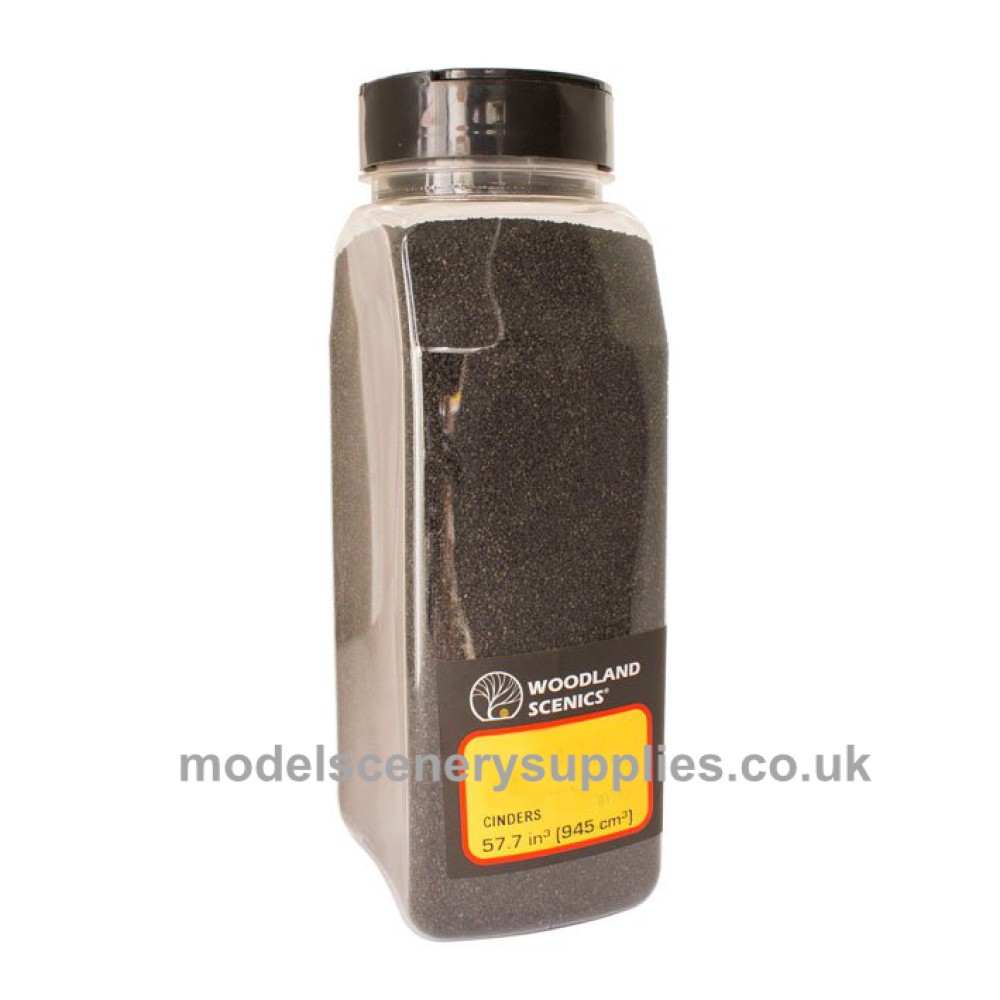 Woodland Scenics Ballast Cinders FINE B76 Woodland Scenics